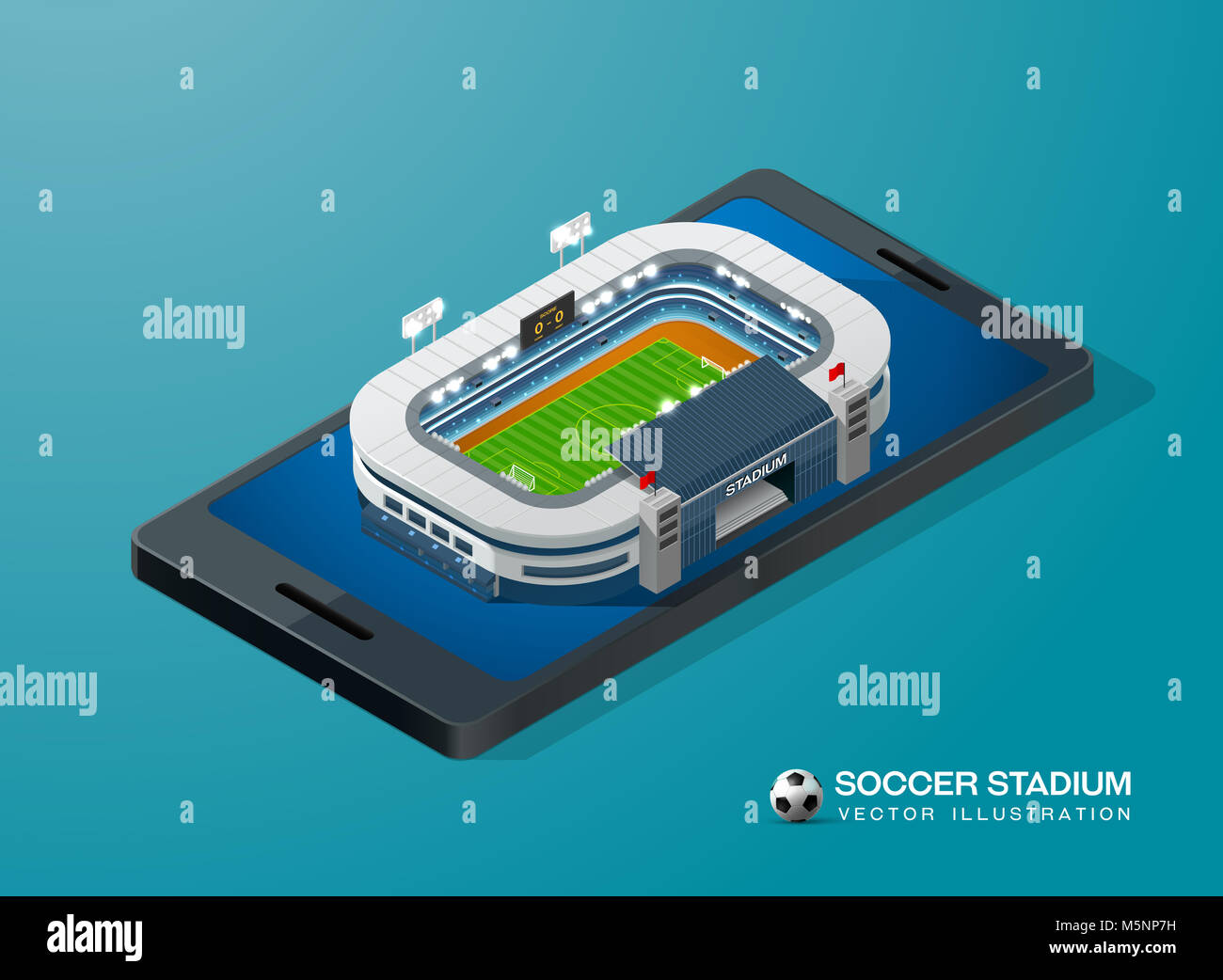 Stadium Map Illustration High Resolution Stock Photography and Images ...