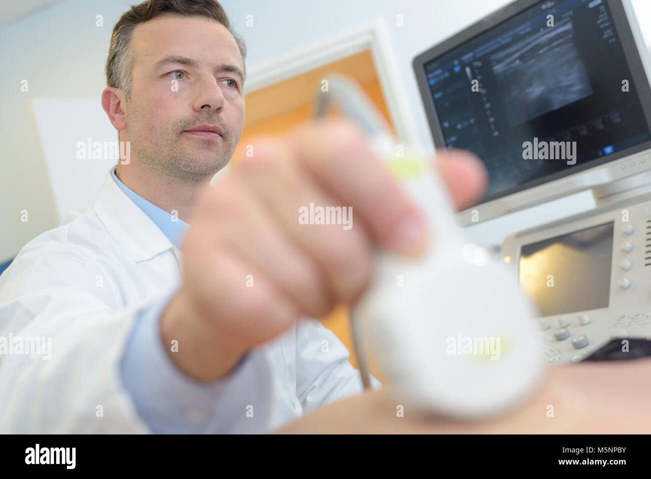 Closeup of ultrasound tool Stock Photo - Alamy