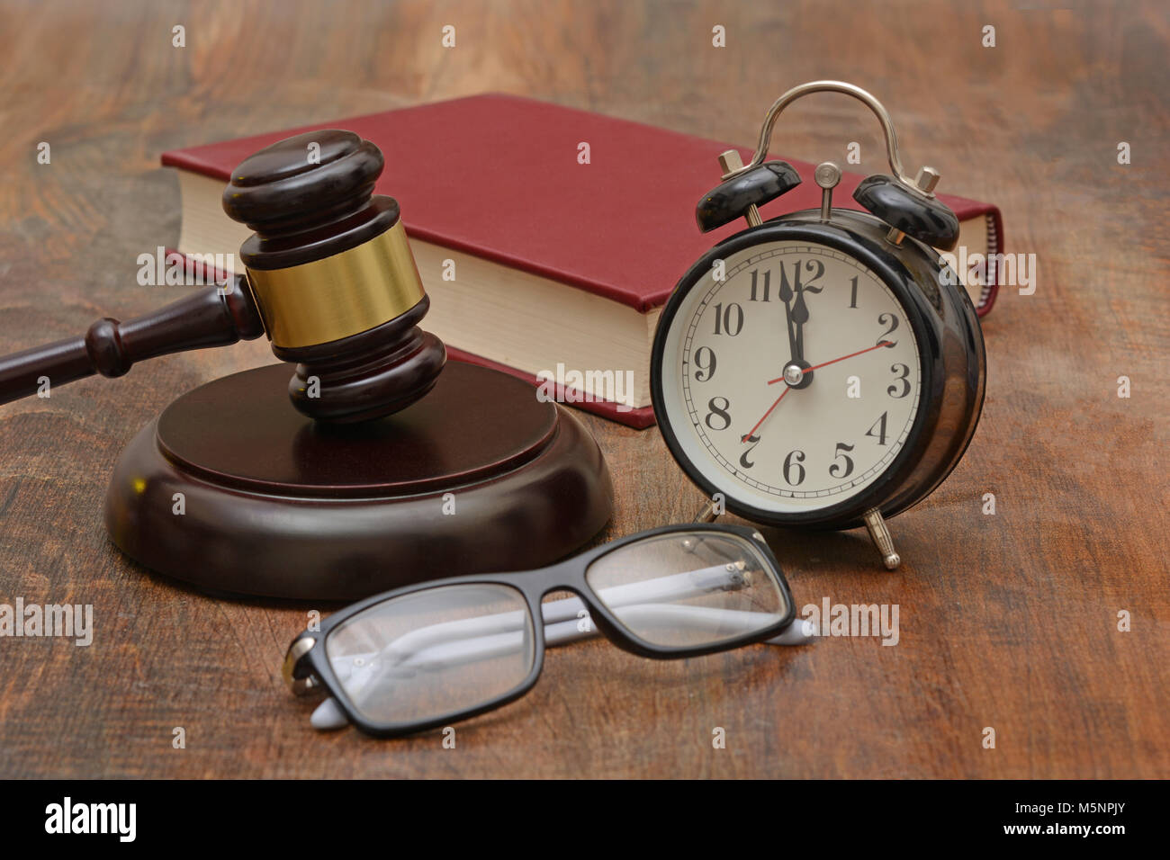Justice delay is denied late concept with gavel Stock Photo - Alamy