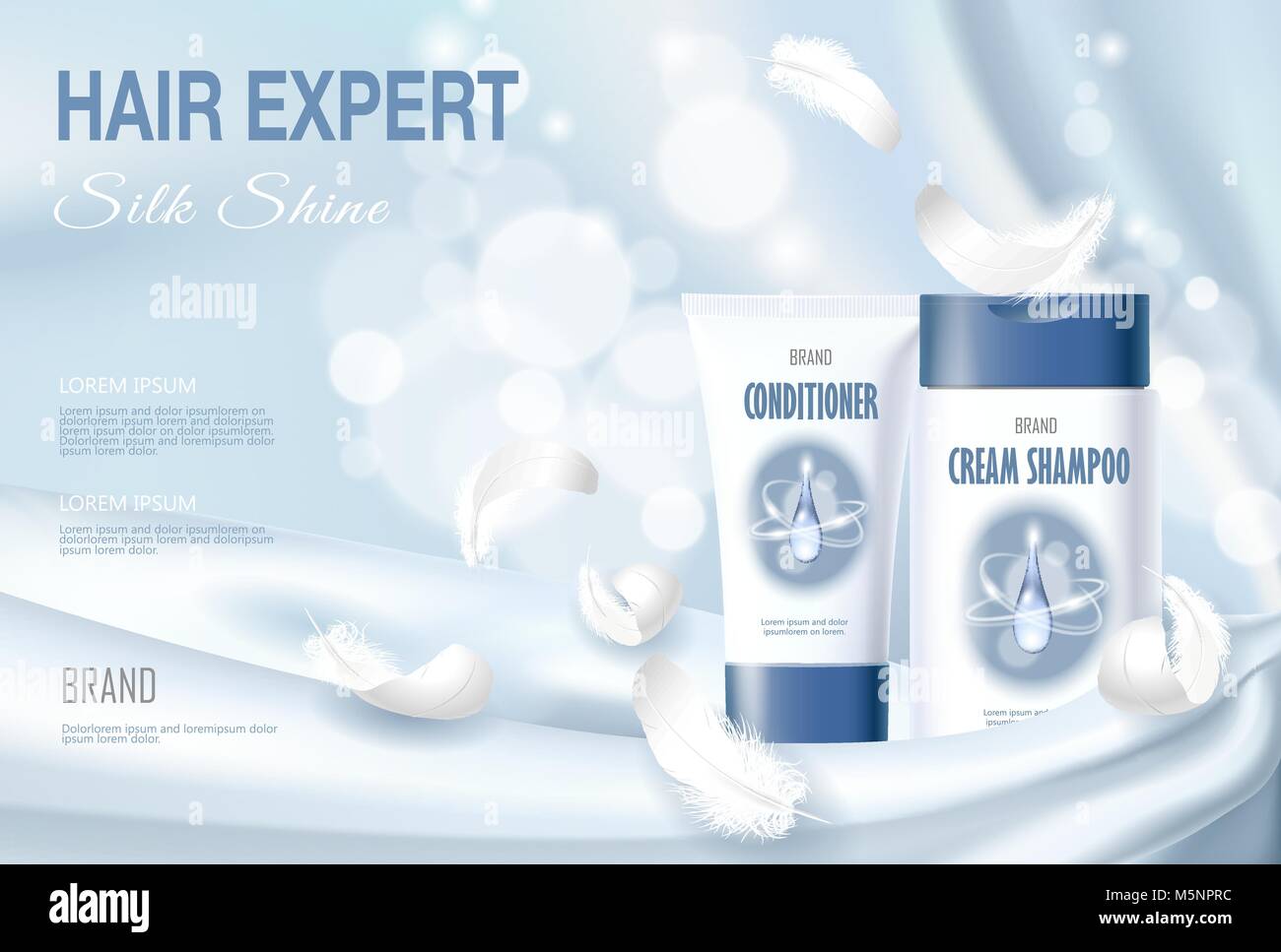 Luxury soft blue premium Stock Vector Images - Alamy