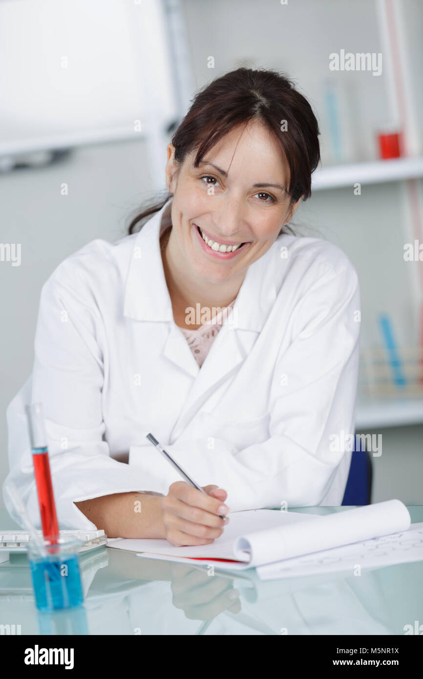 beautiful lab worker Stock Photo - Alamy