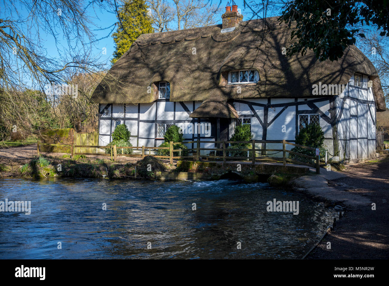 Fulling Mill Alresford Stock Photo - Alamy