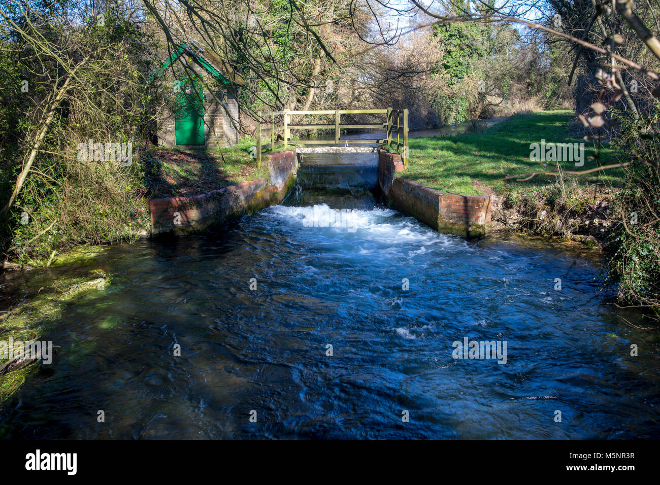 Fulling Mill Alresford Stock Photo - Alamy