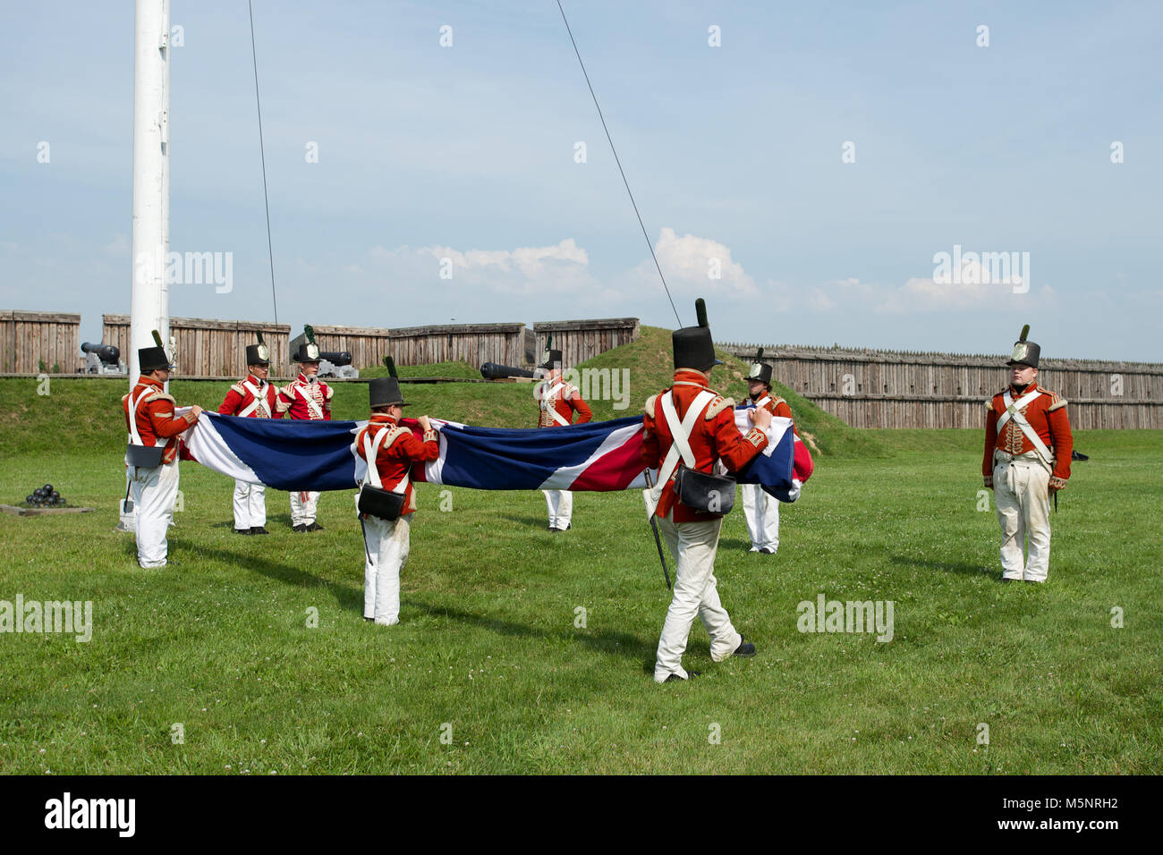 Canada niagara on the lake ontario fort george national historic hi-res ...