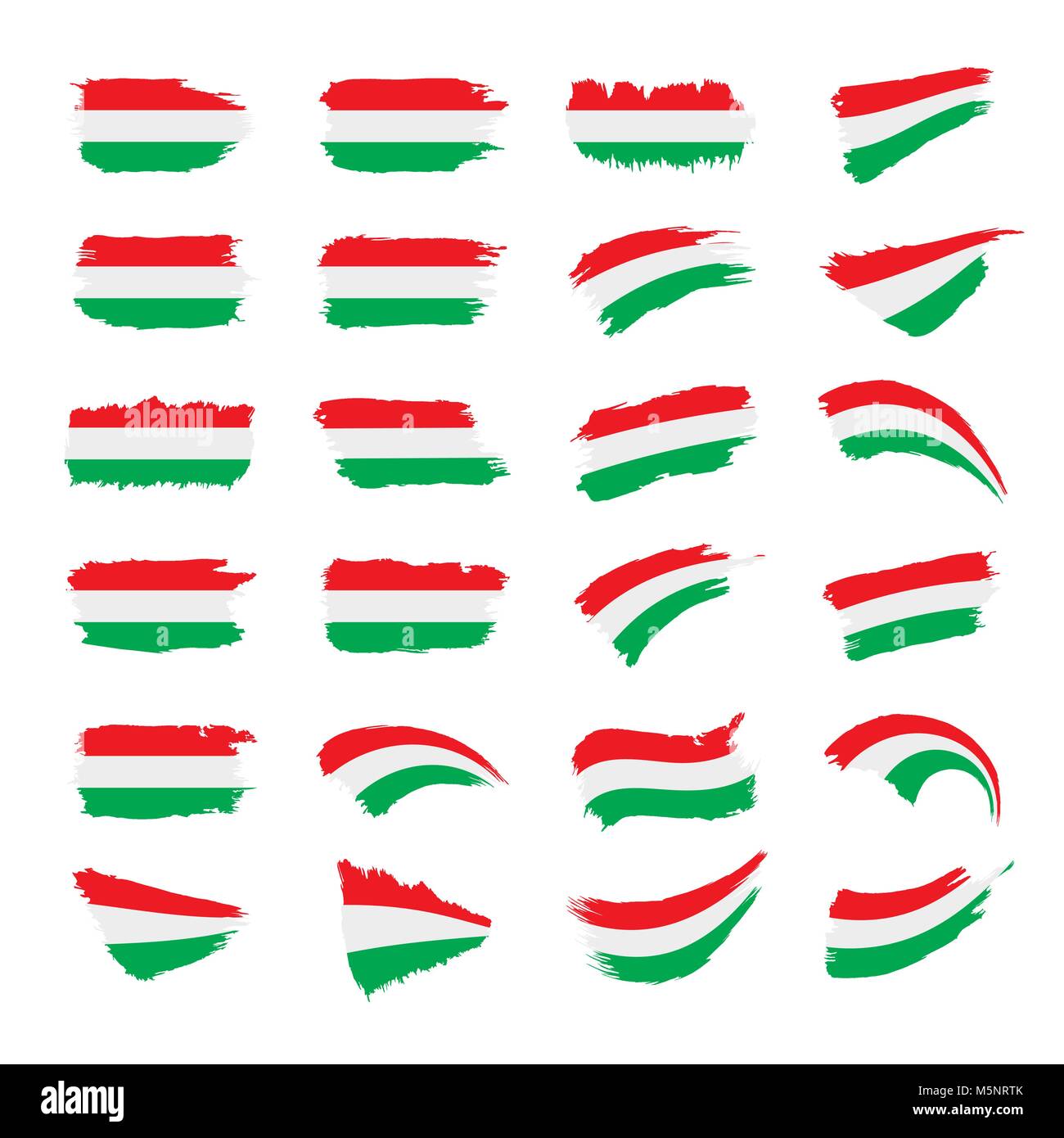 Hungary flag, vector illustration Stock Vector Image & Art - Alamy