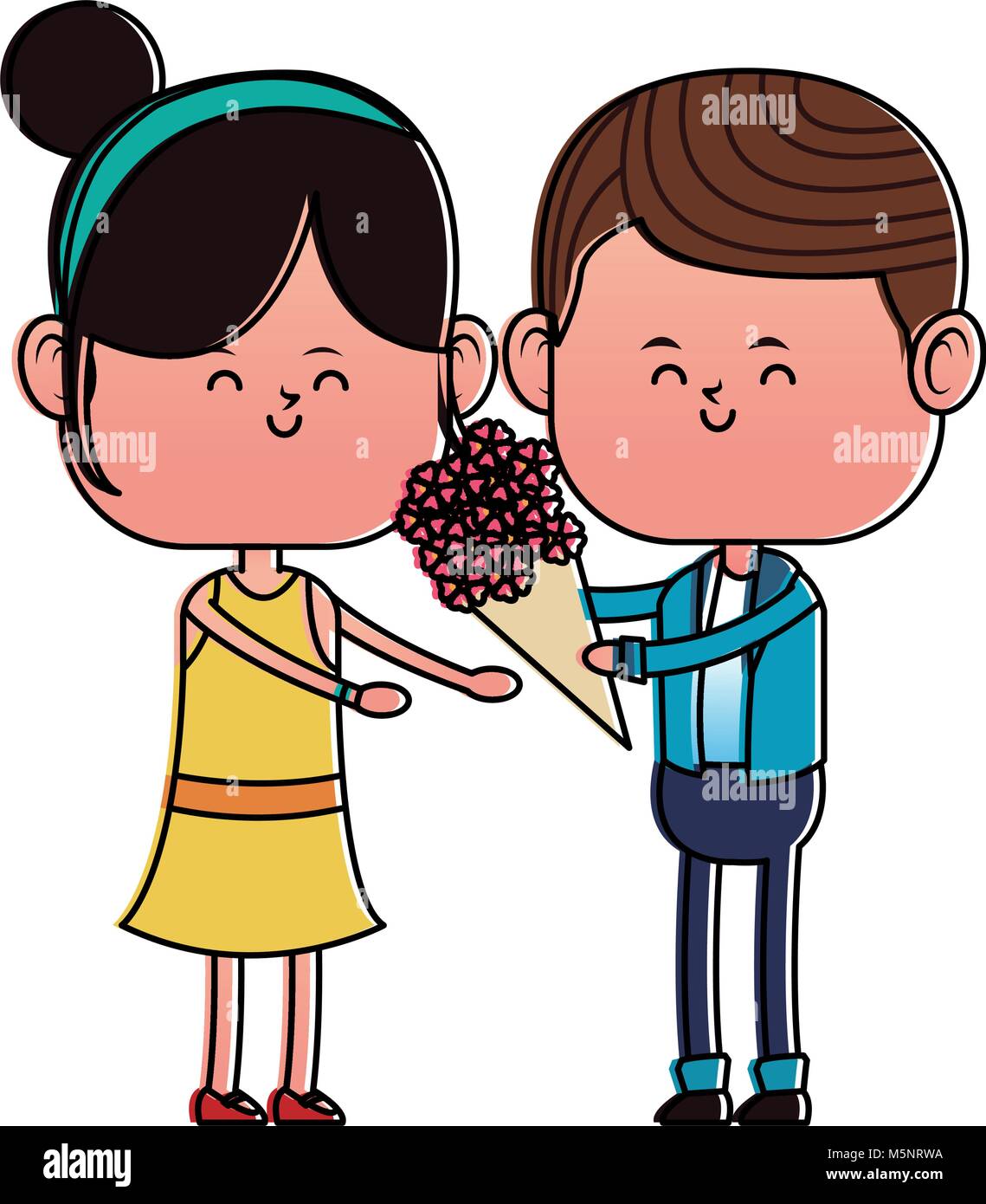 Giving emotions Stock Vector Images - Alamy
