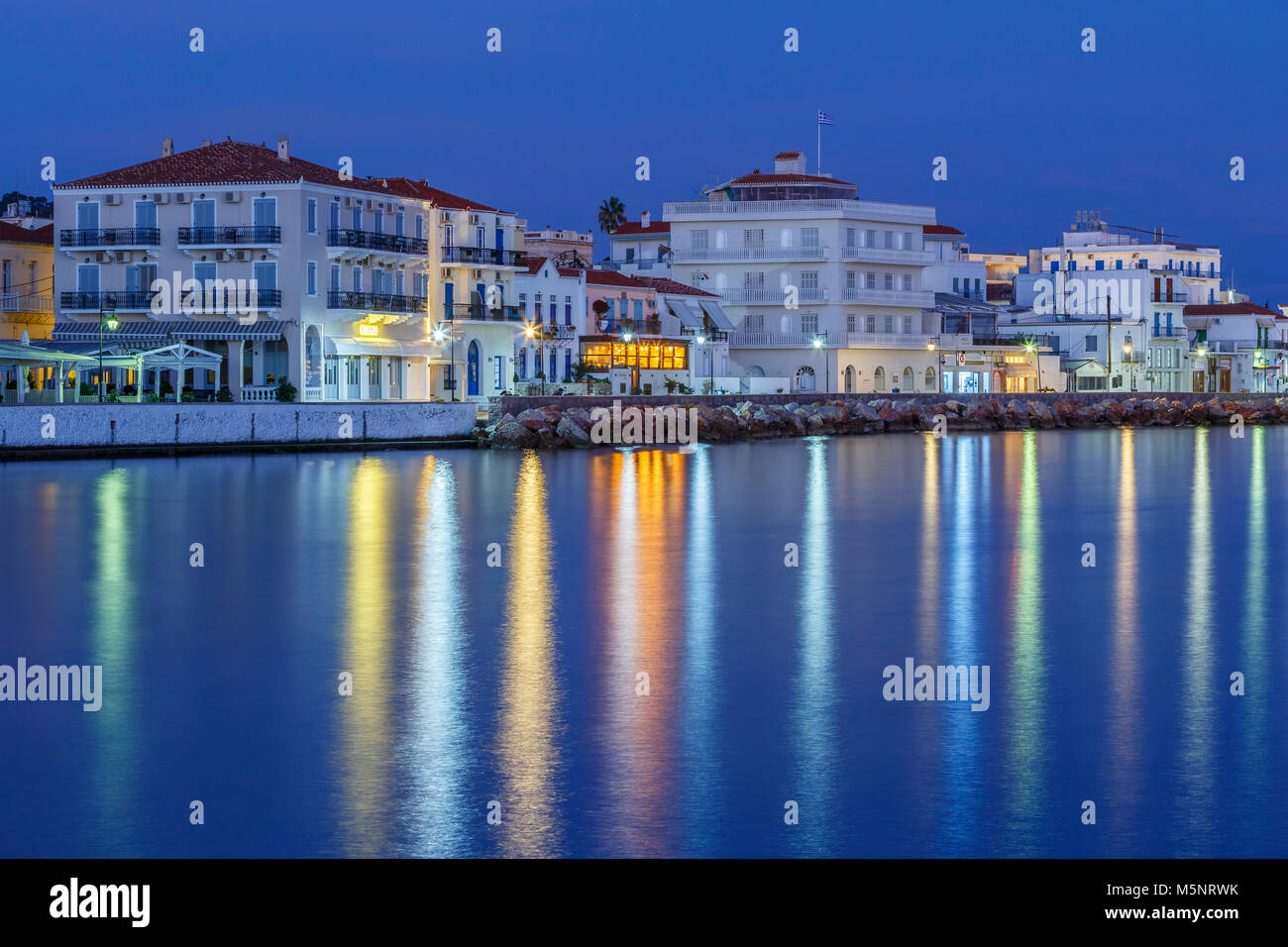 Spetses beach hi-res stock photography and images - Alamy