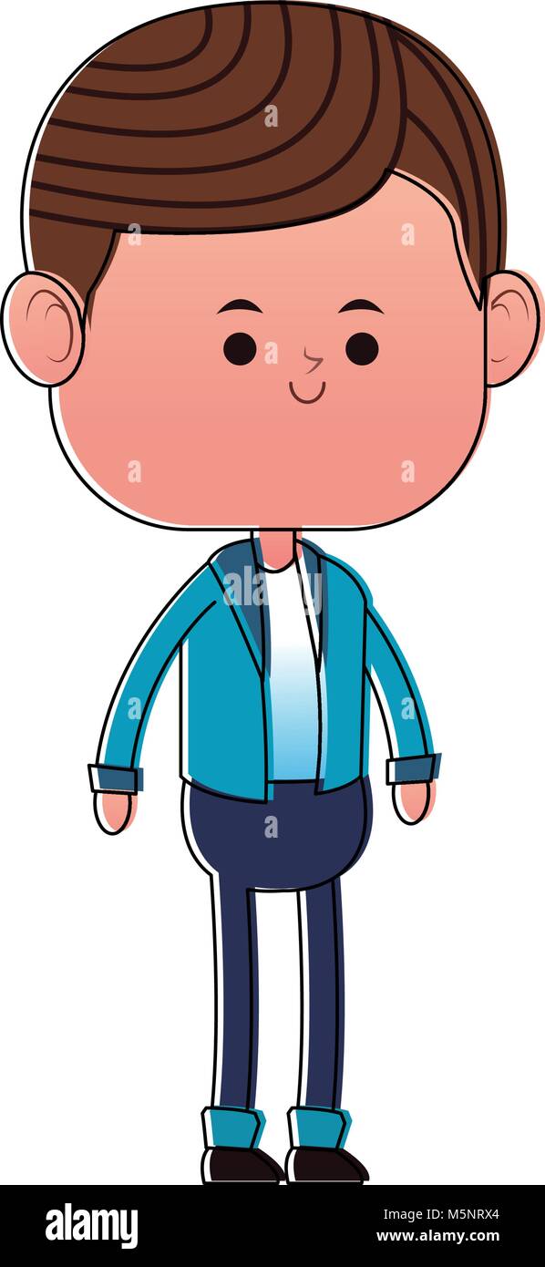 Cute boy cartoon Stock Vector Image & Art - Alamy