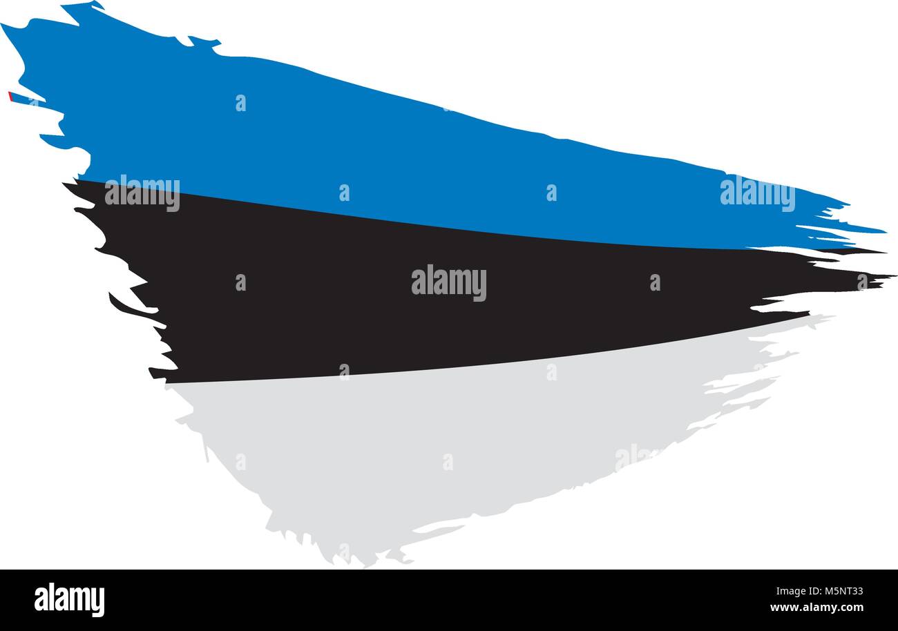 Estonia flag, vector illustration Stock Vector Image & Art - Alamy