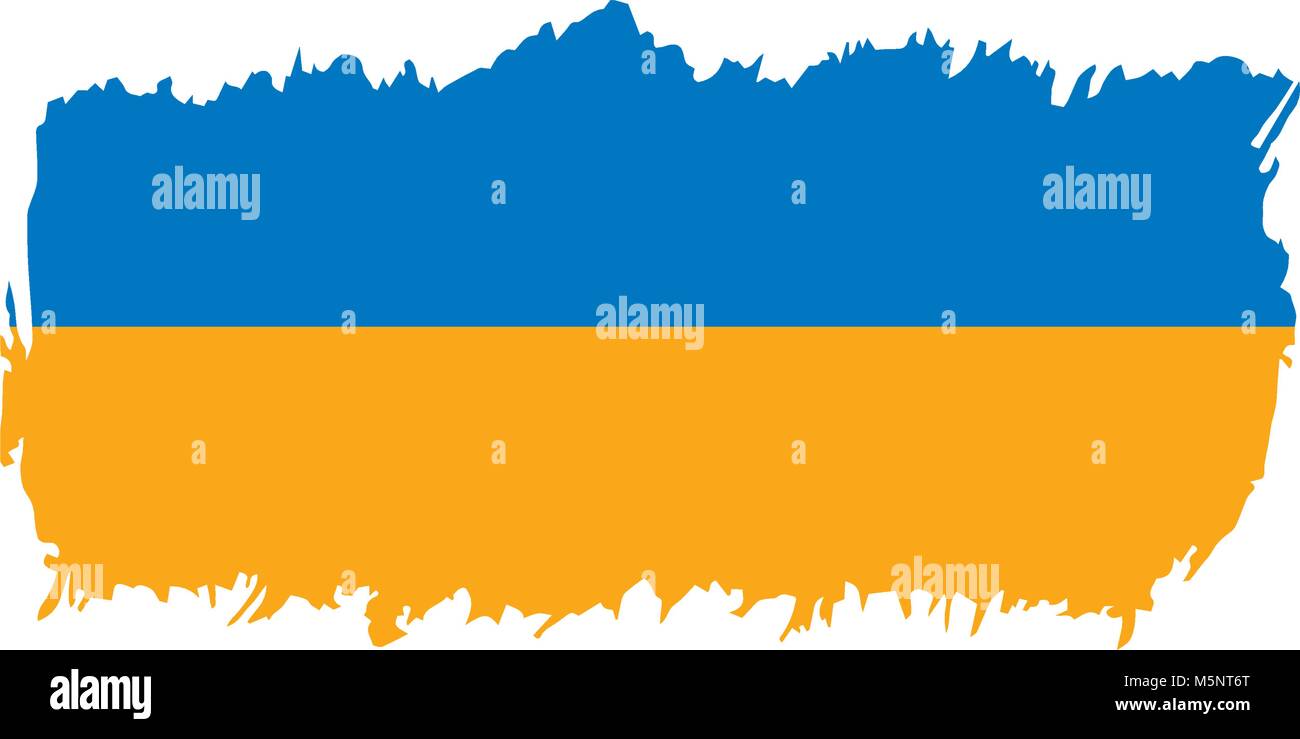 Ukraine flag, vector illustration Stock Vector Image & Art - Alamy