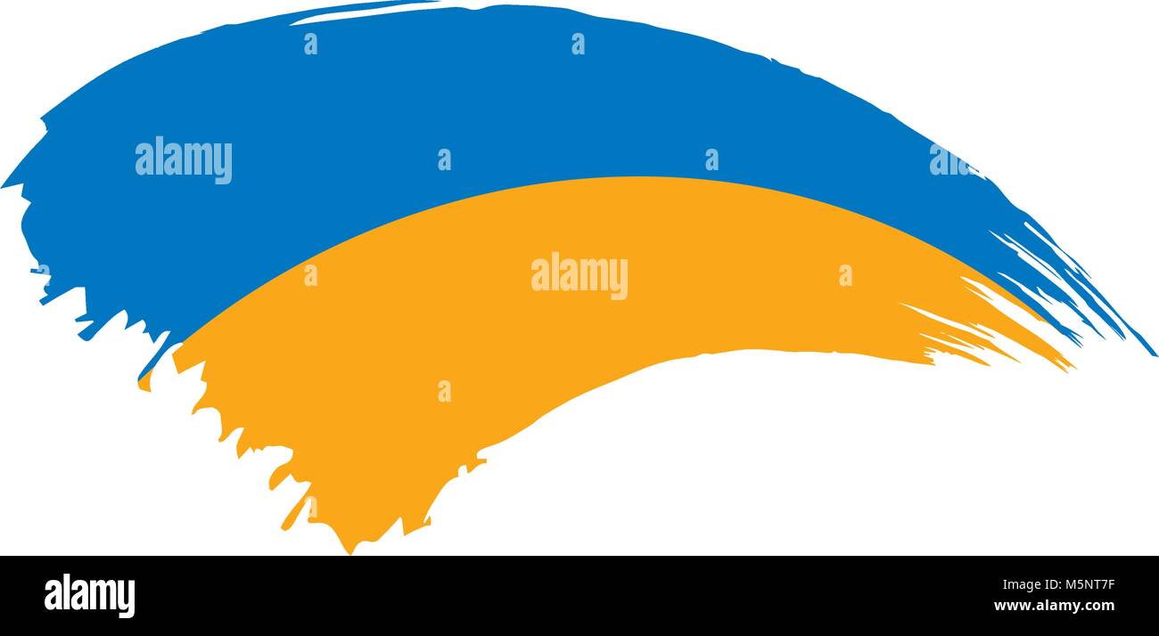 Ukraine flag, vector illustration Stock Vector Image & Art - Alamy