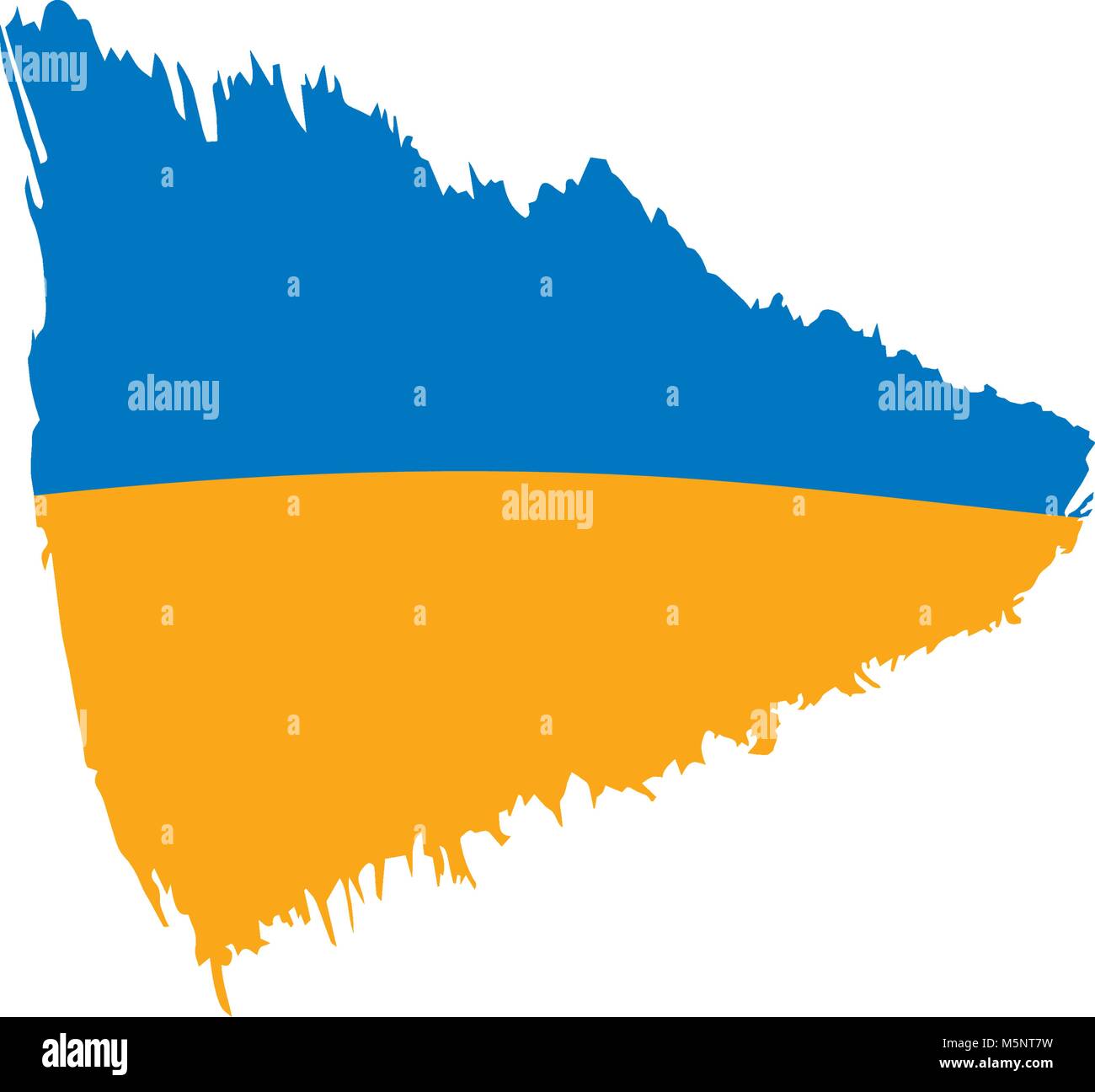 Ukraine flag, vector illustration Stock Vector Image & Art - Alamy