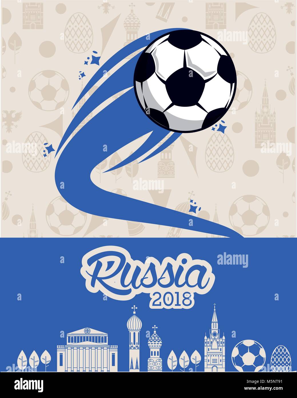 Russia 2018 world soccer Stock Vector Image & Art - Alamy