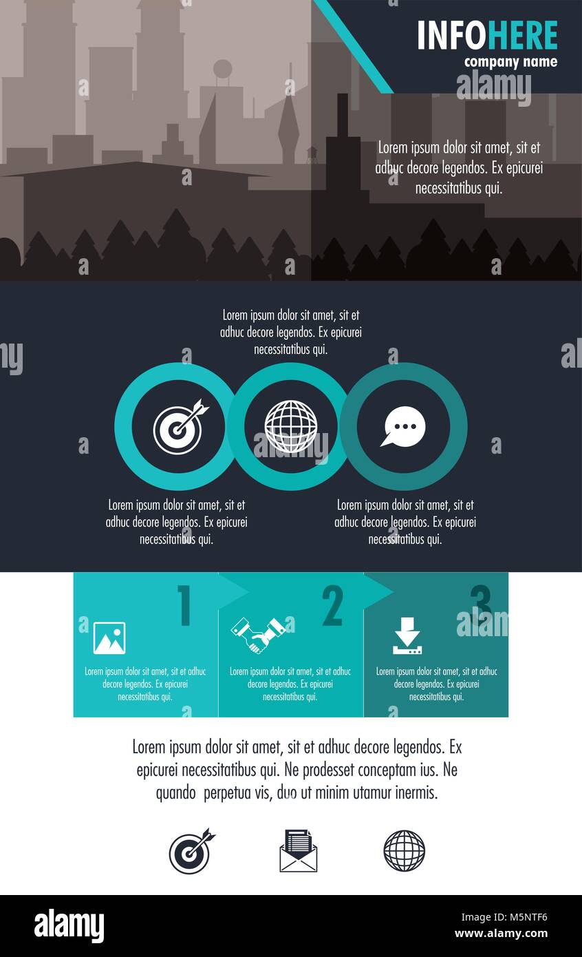 City brochure infographic Stock Vector Image & Art - Alamy