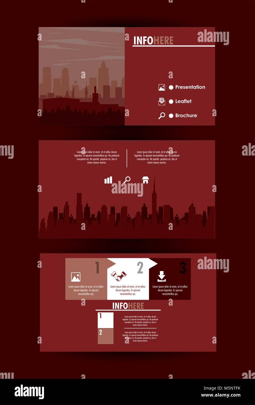 City brochure infographic Stock Vector Image & Art - Alamy