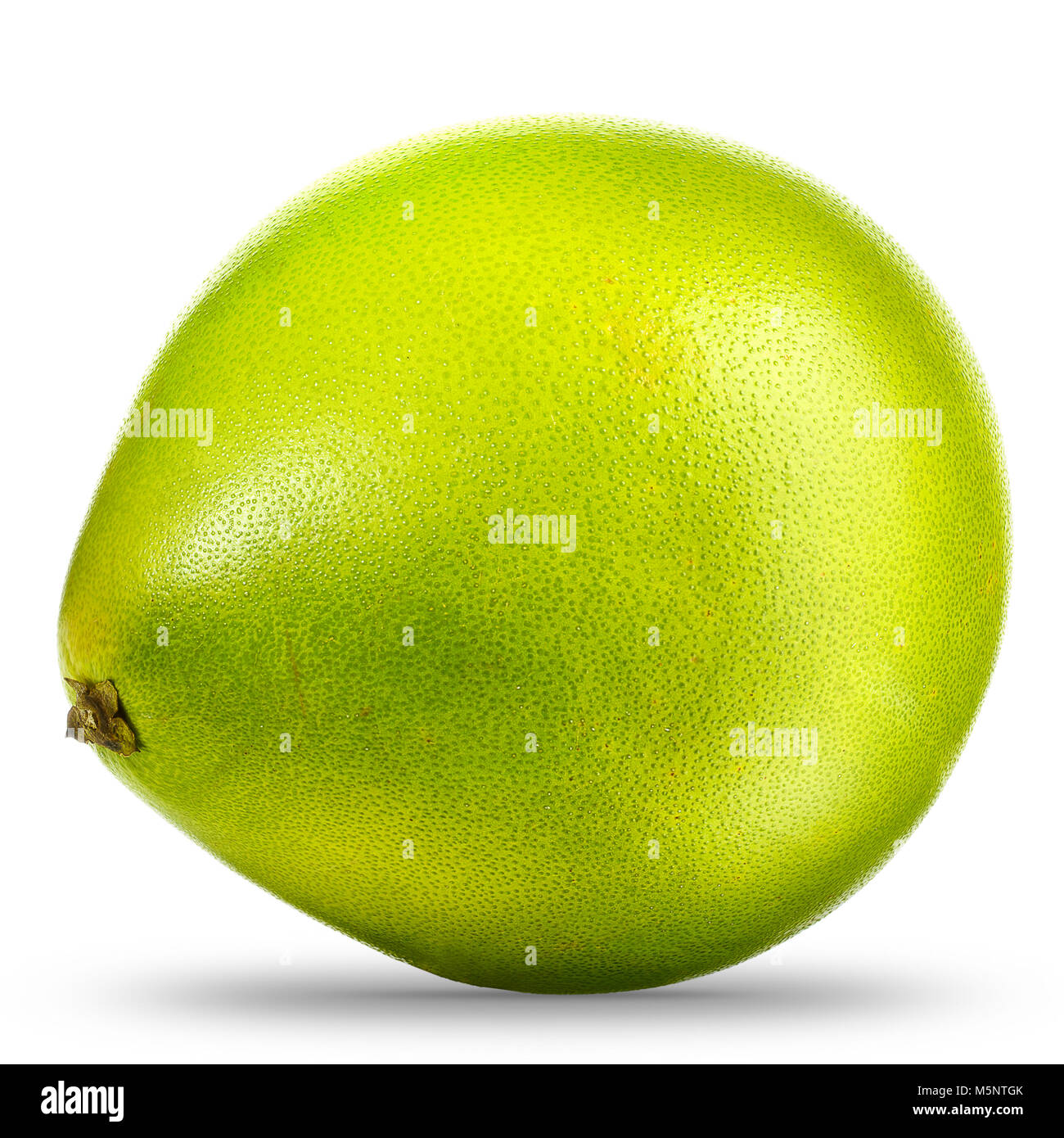 Green pomelo fruit isolated with clipping path Stock Photo - Alamy