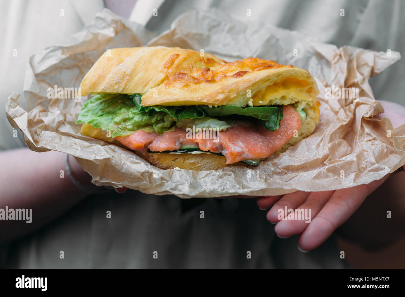 Human sandwich hi-res stock photography and images - Alamy