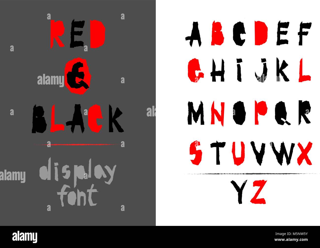 Torn paper set white Stock Vector Images - Alamy