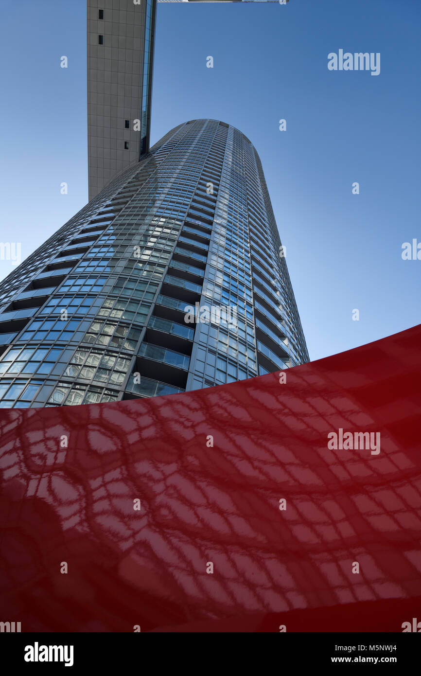 Concord CityPlace Parade Tower S condominium highrise with skybridge ...