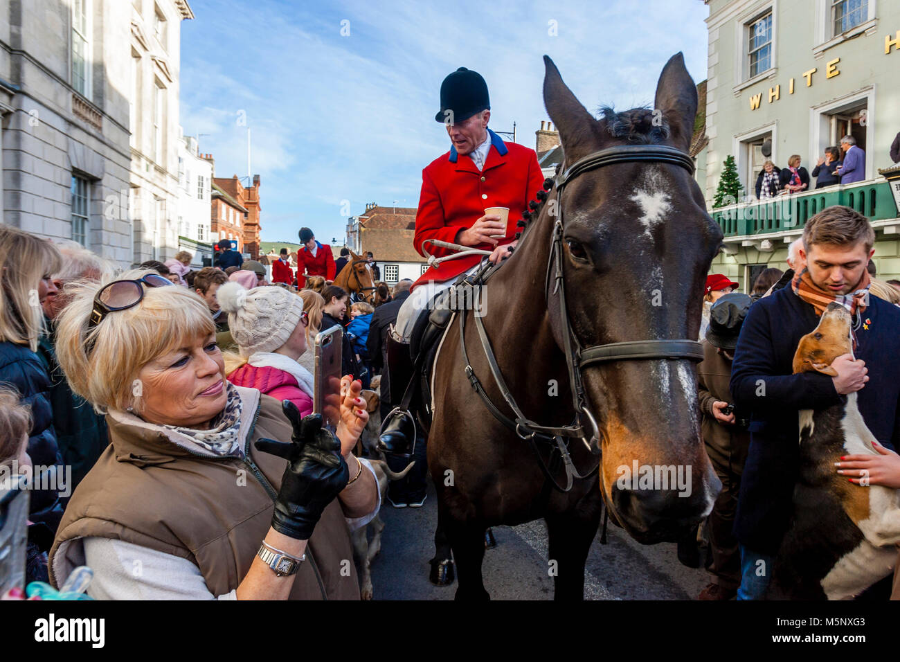 The Southdown and Eridge Hunt’s Traditional Boxing Day Meeting, Lewes ...