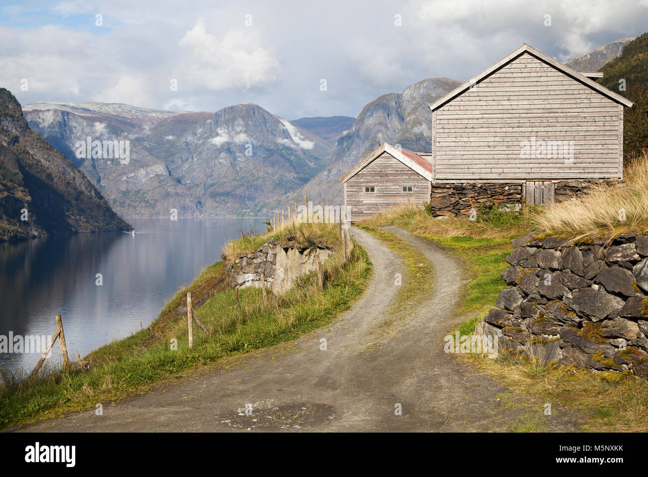 Otternes Bygdetun, Sogn og Fjordane, Norway Stock Photo - Alamy