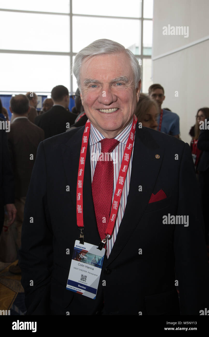 Freedom Ring President Colin Hanna appears at the 2018 Conservative ...