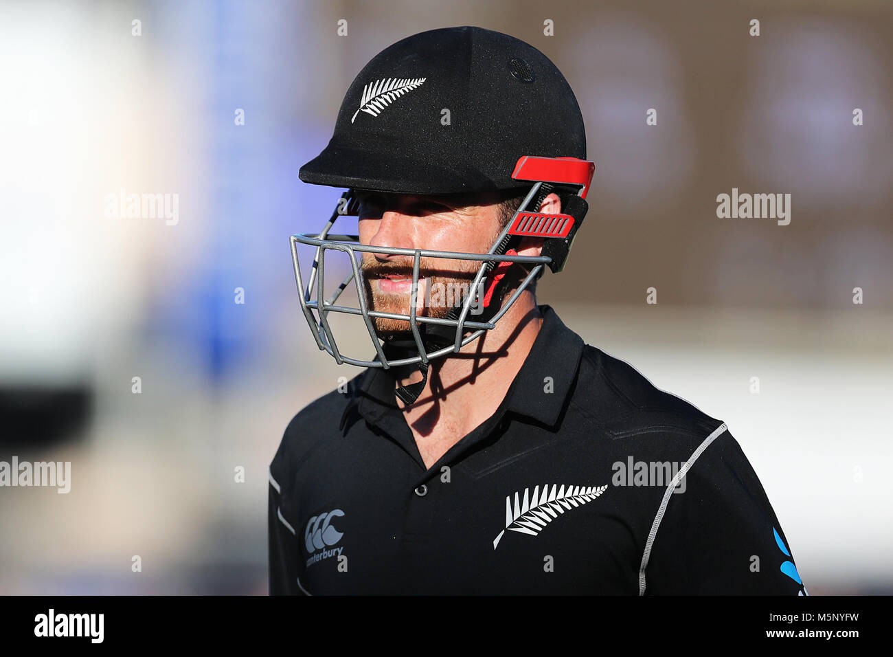 Seddon Park, Hamilton, New Zealand. 25th Feb, 2018. One day ...