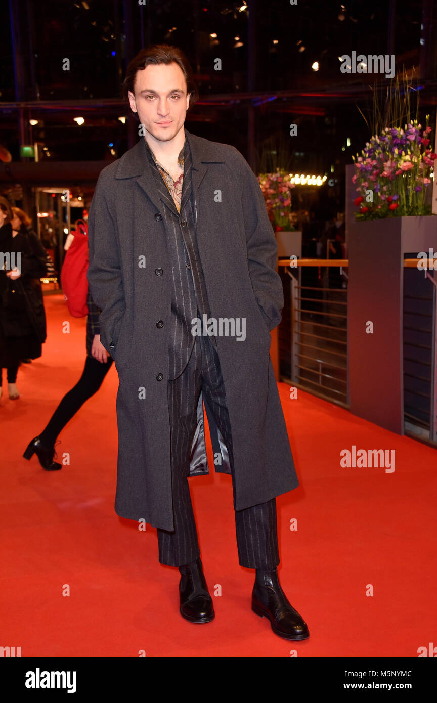 Berlin, Germany. 24th February, 2018. Franz Rogowski attending the ...