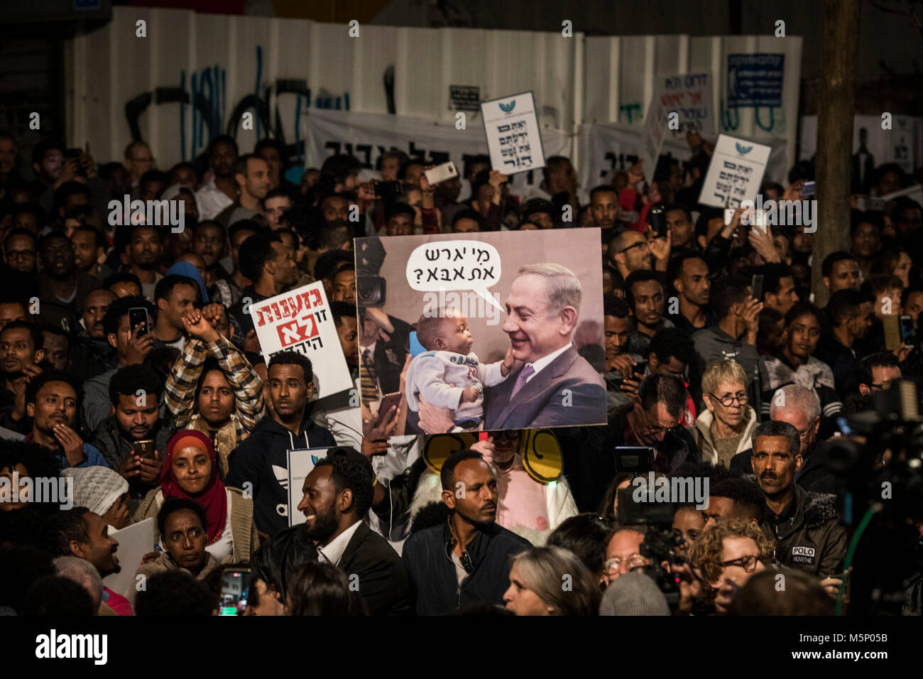 Benjamin netanyahu poster hi-res stock photography and images - Alamy