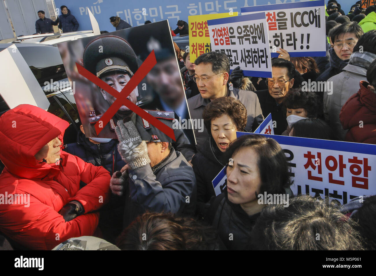 Olympic korean unification flag hi-res stock photography and images - Alamy