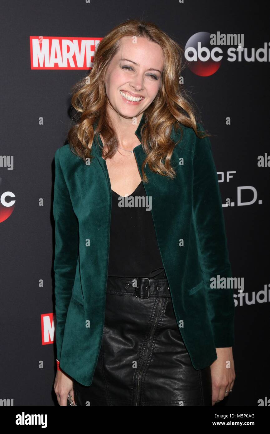 Los Angeles, CA, USA. 24th Feb, 2018. Amy Acker at arrivals for Marvel ...