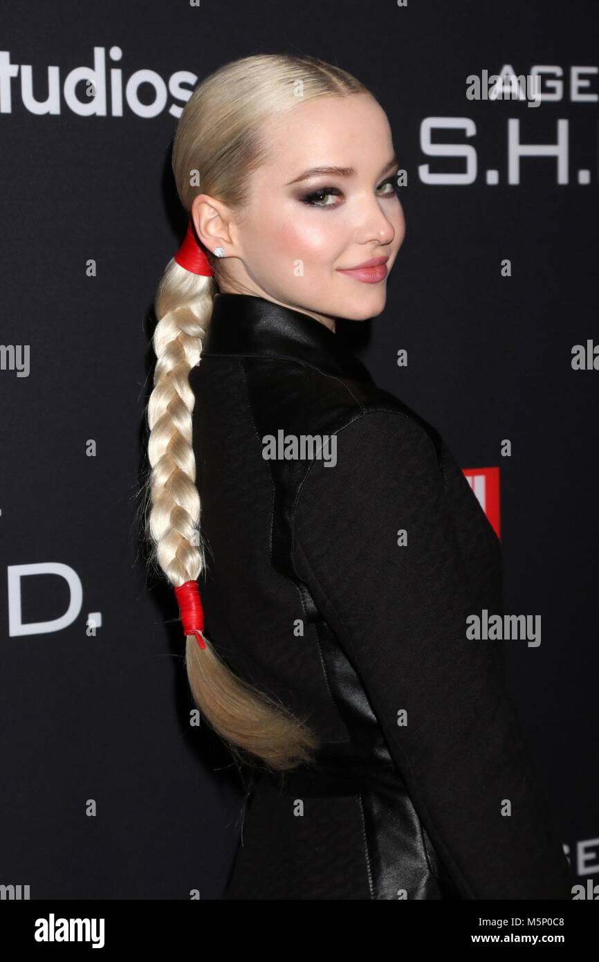 Los Angeles, CA, USA. 24th Feb, 2018. Dove Cameron at arrivals for ...