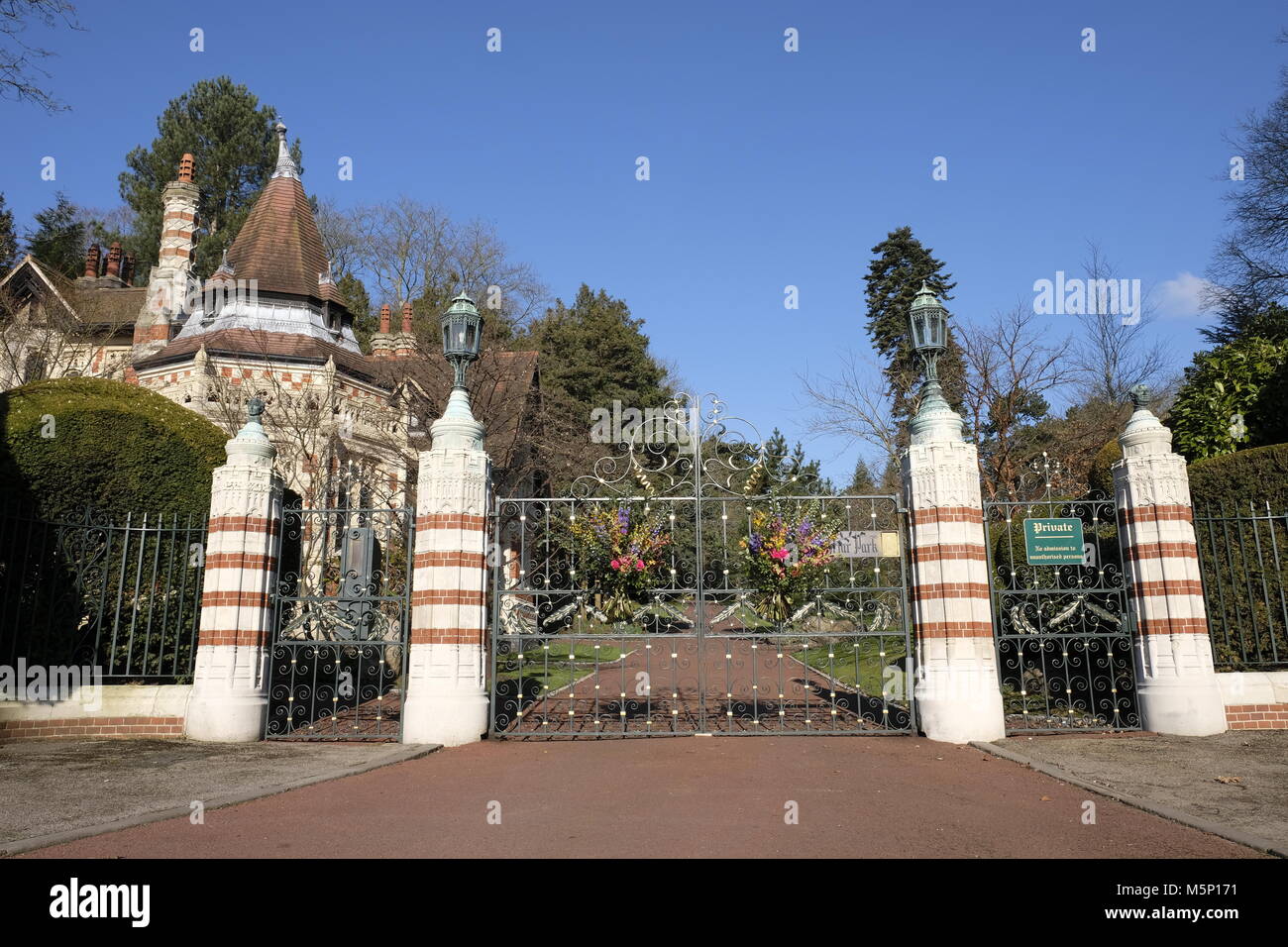 Henley-on-Thames, Oxfordshire, UK. 25th February, 2018. At Friar Park ...