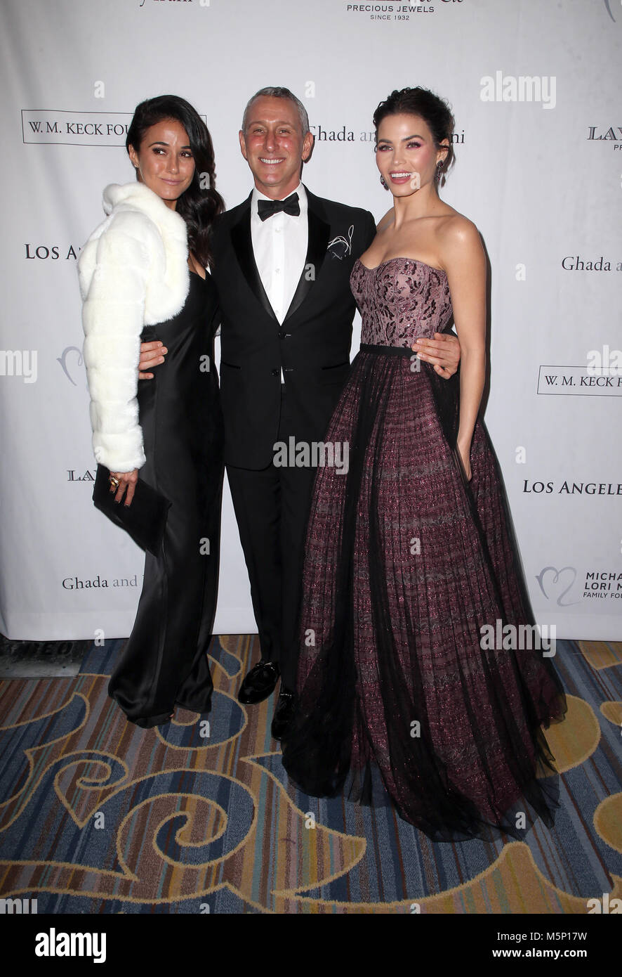 Beverly Hills, Ca. 24th Feb, 2018. Emmanuelle Chriqui, Adam Shankman ...