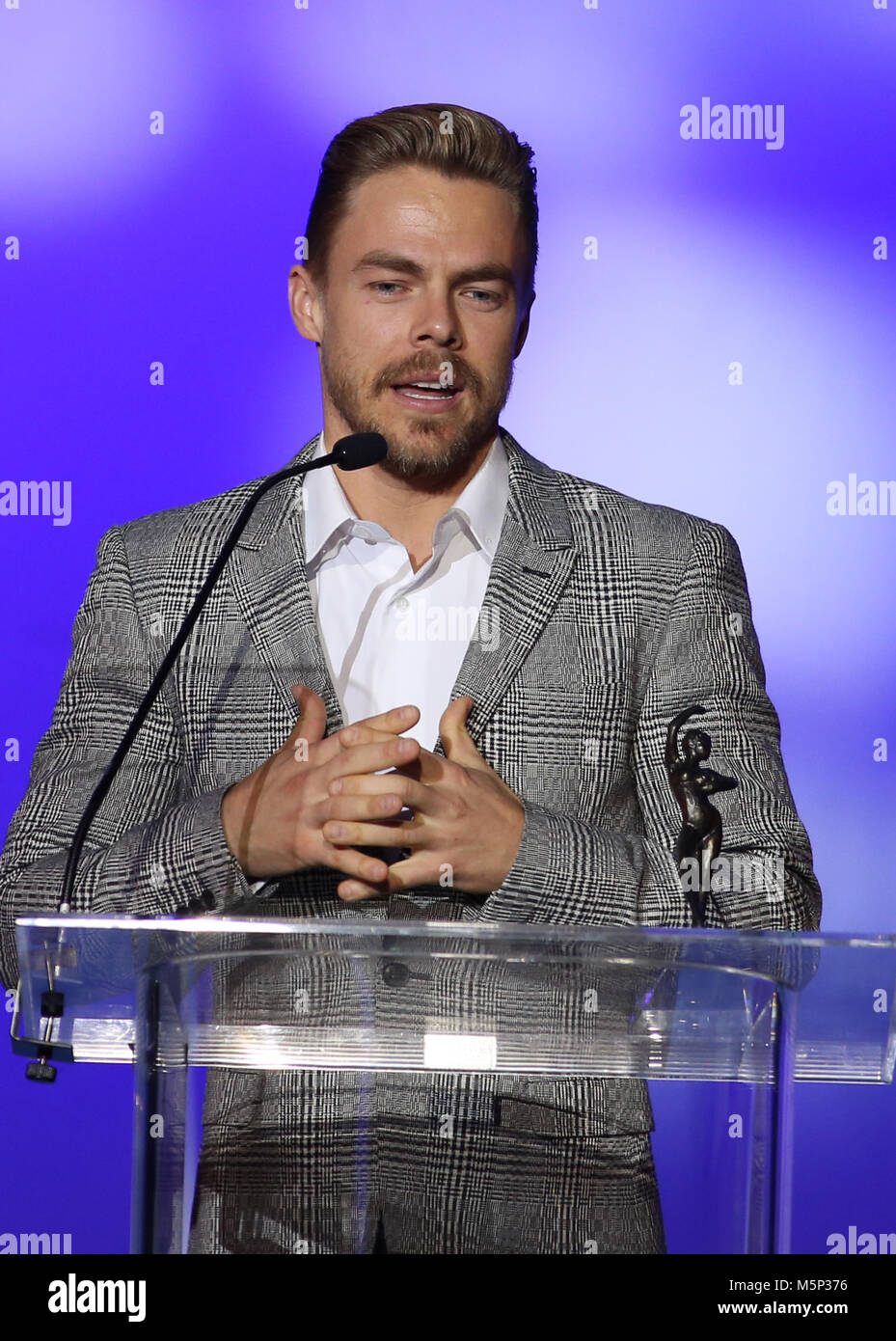Beverly Hills, Ca. 24th Feb, 2018. Derek Hough, at the 12th Annual Los ...