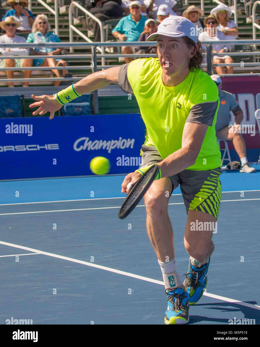Delray Beach, FL, USA. 24th Feb, 2018. JOHN-PATRICK SMITH (AUS) in ...