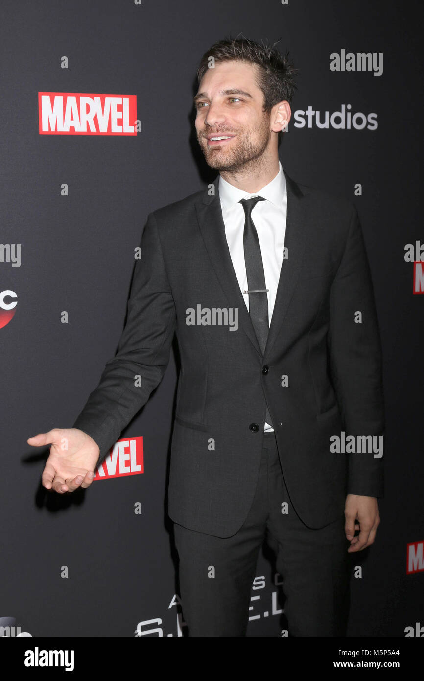 Los Angeles, Ca, USA. 24th Feb, 2018. Jeff Ward at Marvel's Agents Of S ...