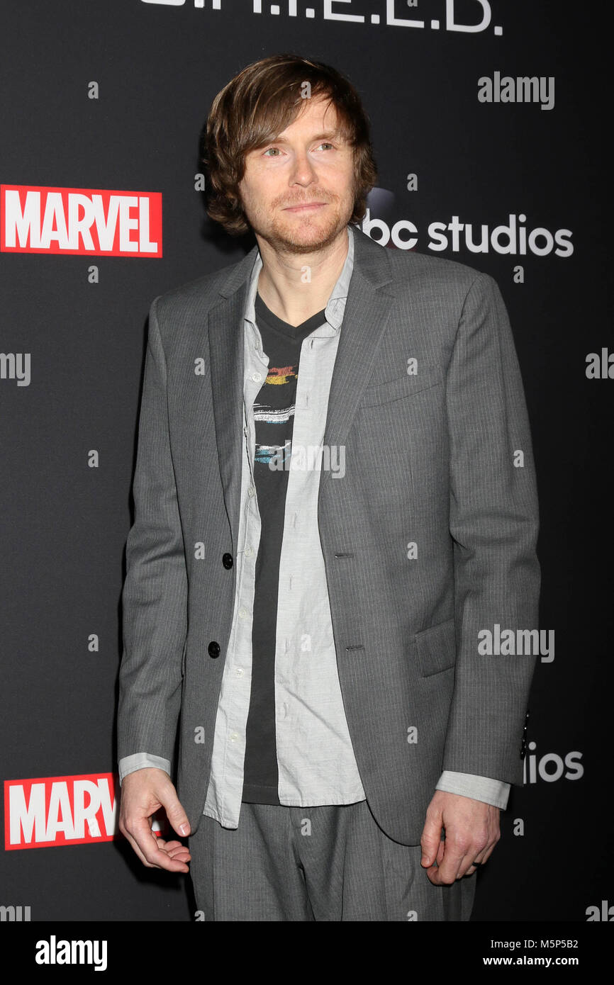 Los Angeles, Ca, USA. 24th Feb, 2018. Jed Whedon at Marvel's Agents Of ...