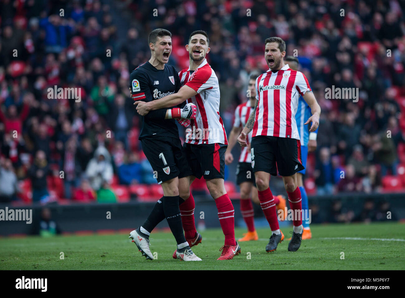 (1) Kepa Arrizabalaga stops the penalty during the Spanish La Liga ...