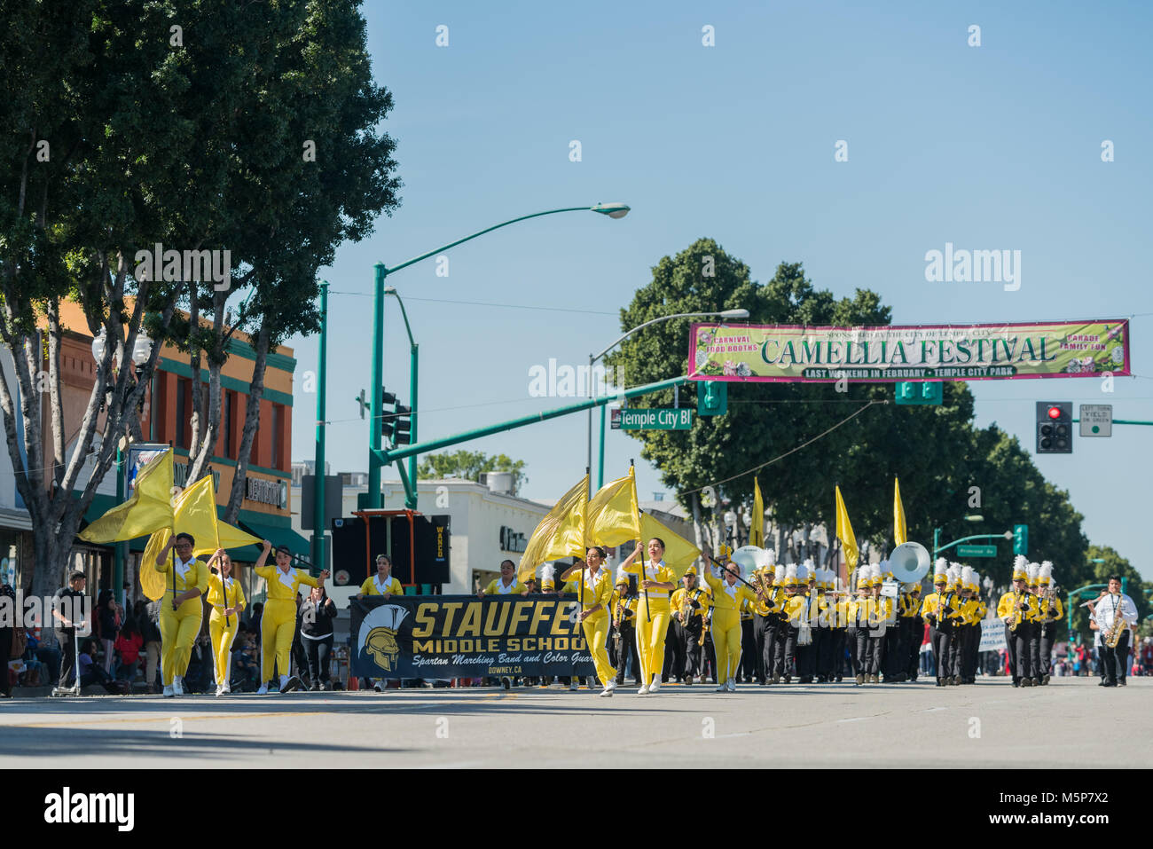 Temple City, Los Angeles, California, USA. 24th February, 2018 ...