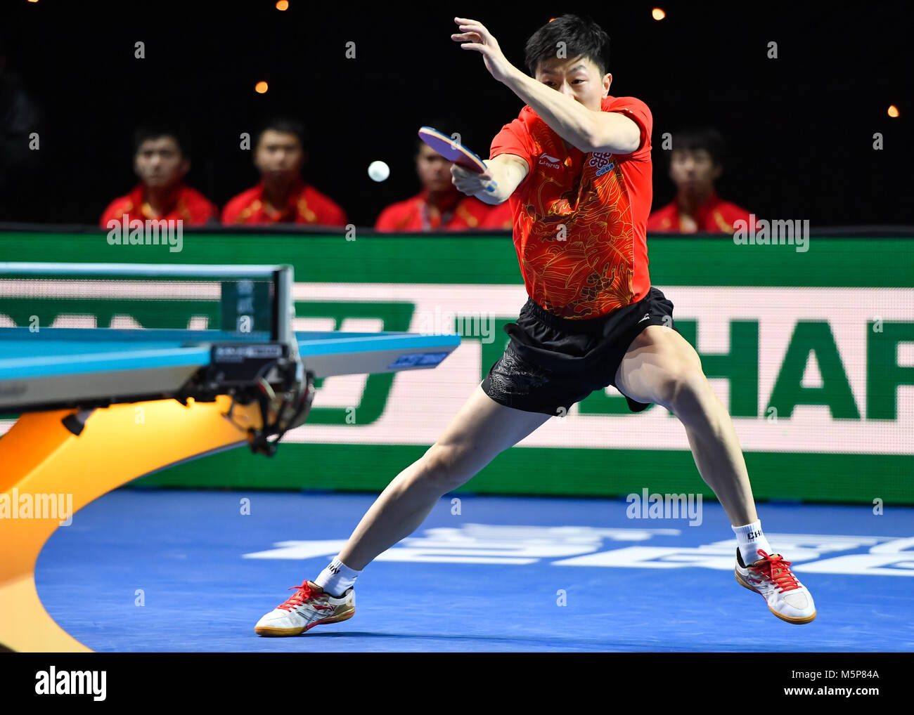 World table tennis ma long hi-res stock photography and images - Alamy