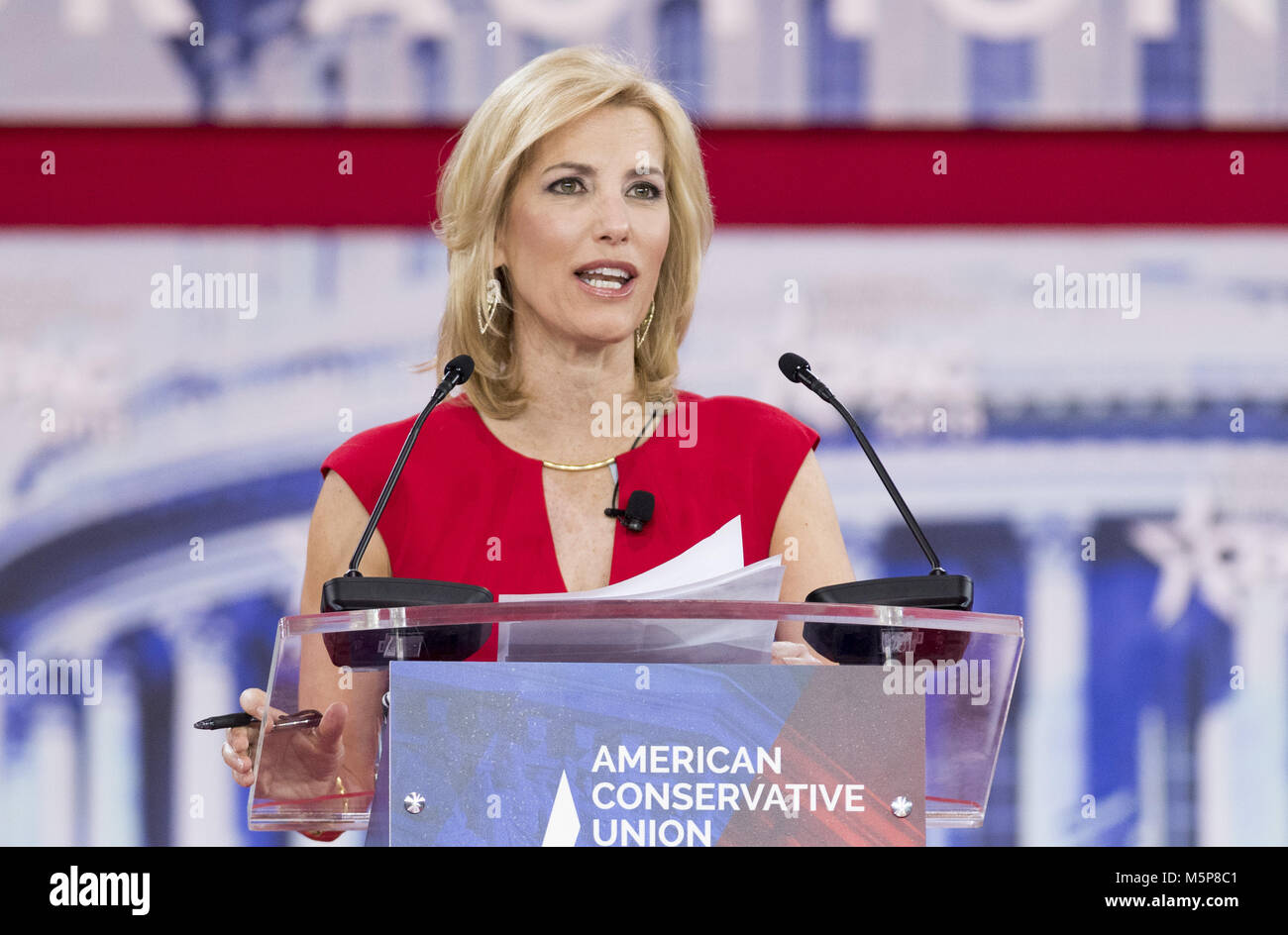 Oxon Hill, MD, USA. 23rd Feb, 2018. LAURA INGRAHAM, American radio host ...
