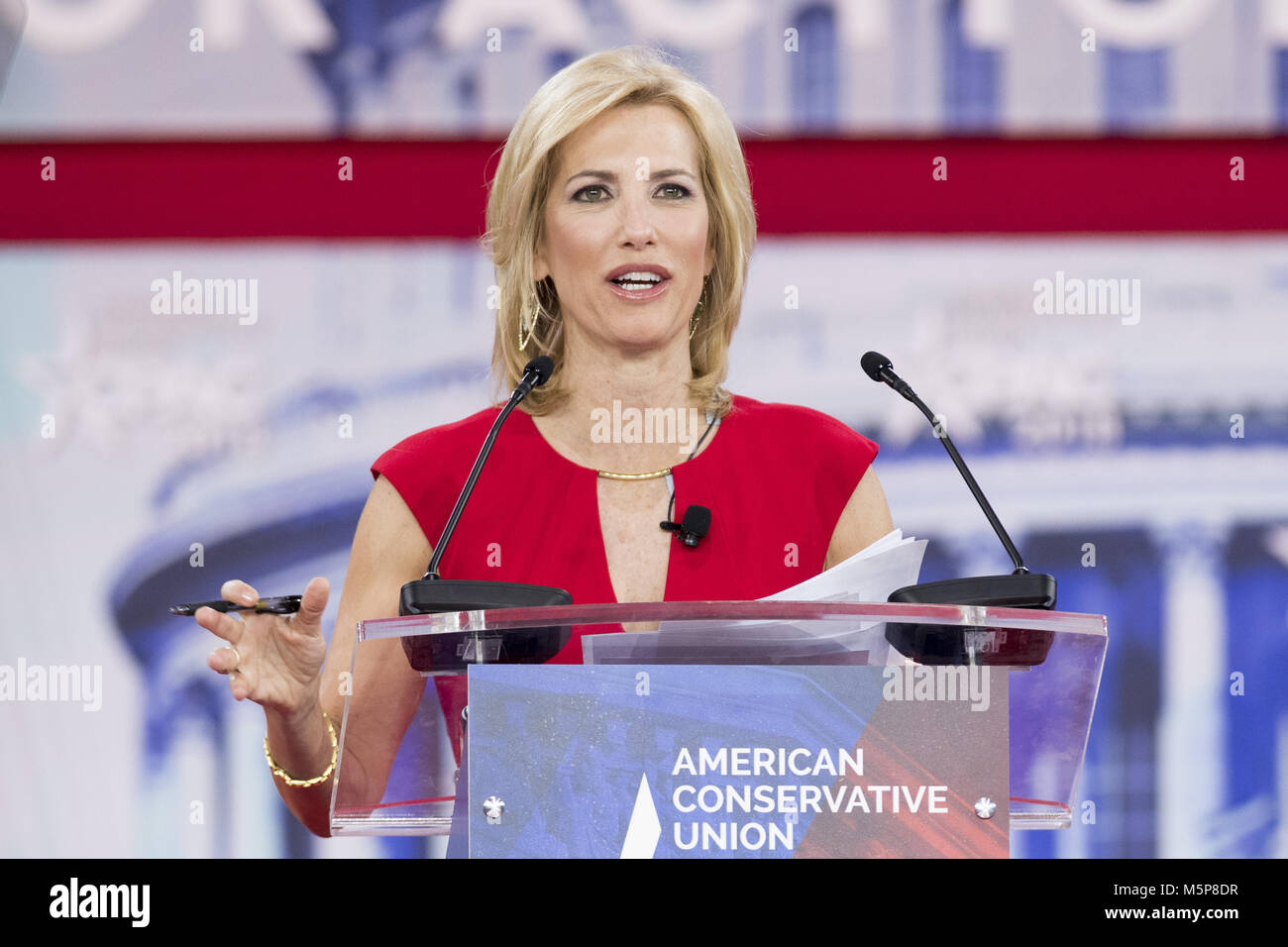 Oxon Hill, MD, USA. 23rd Feb, 2018. LAURA INGRAHAM, American radio host ...