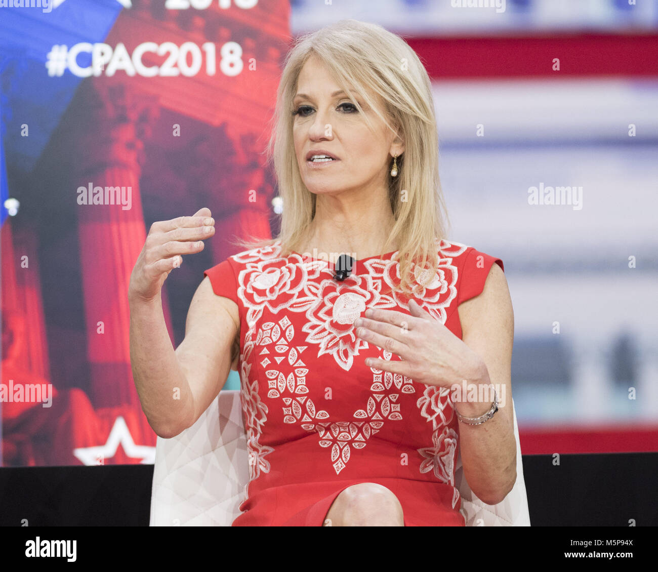 Oxon Hill, MD, USA. 23rd Feb, 2018. KELLYANNE CONWAY, Counselor to the ...