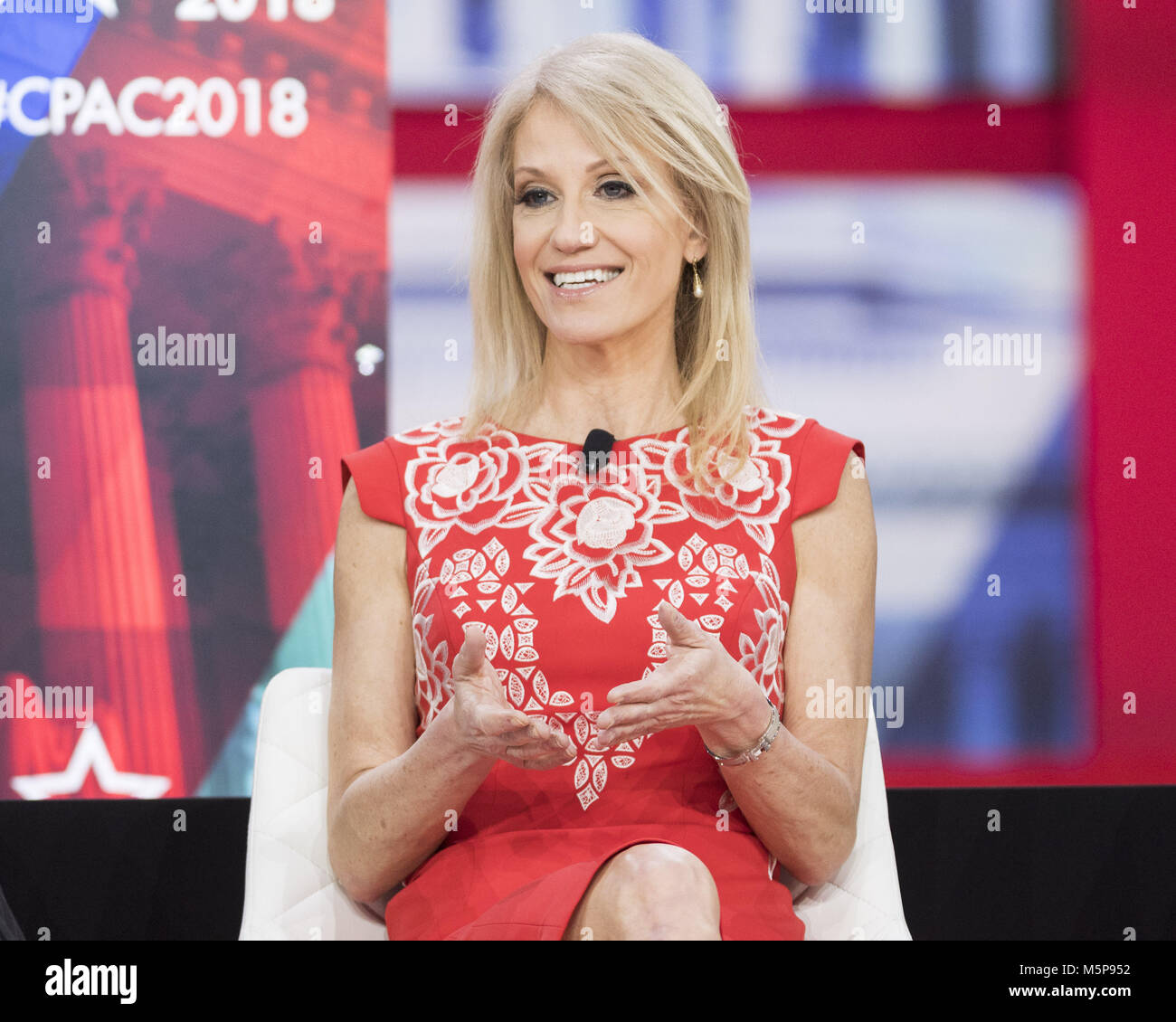 Oxon Hill, MD, USA. 23rd Feb, 2018. KELLYANNE CONWAY, Counselor to the ...