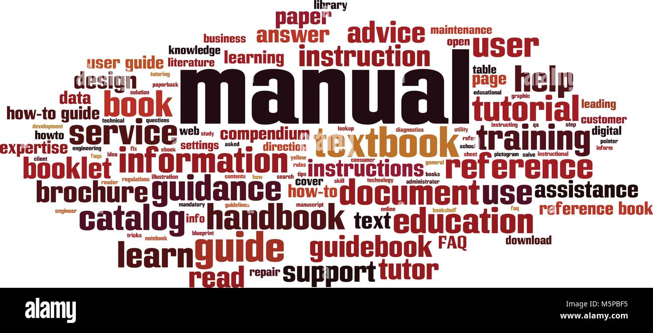 Manual word cloud concept. Vector illustration Stock Vector Image & Art ...