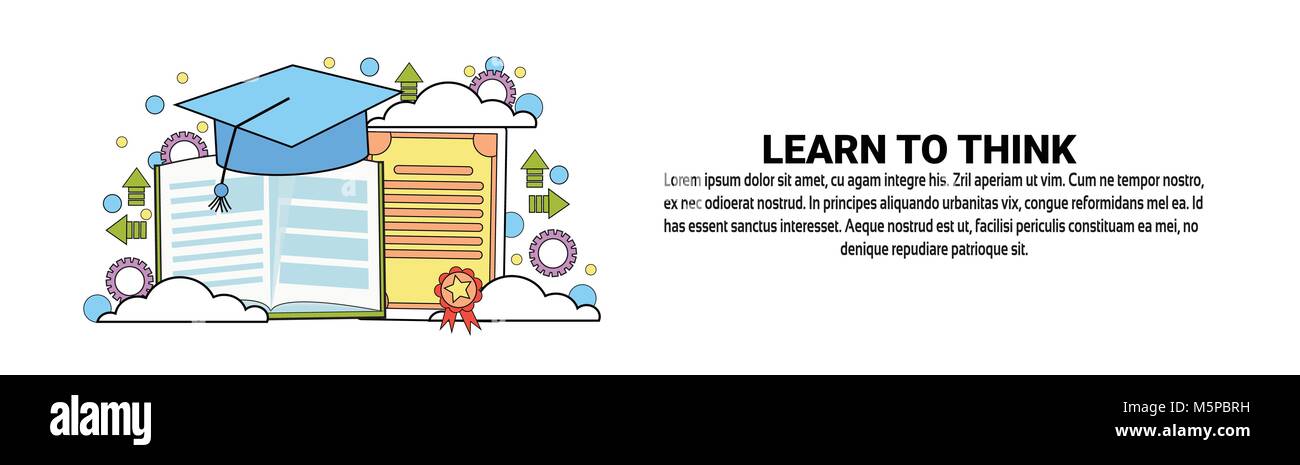 Design thinking banner Stock Vector Images - Alamy