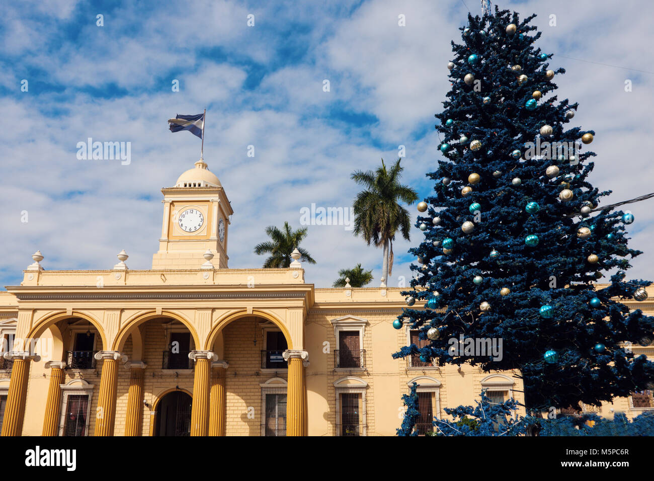City Hall of Santa Ana. Santa Ana, El Salvador Stock Photo - Alamy