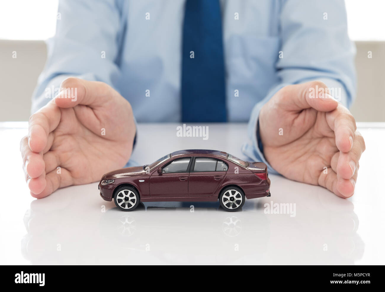 protection of car (automobile). insurance concept Stock Photo - Alamy