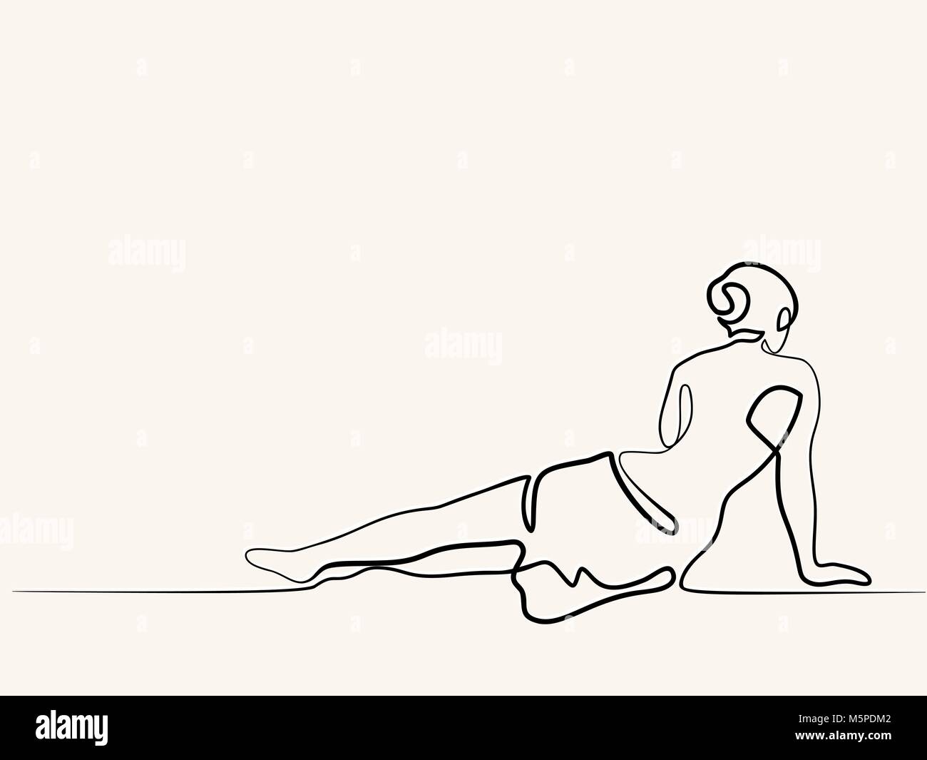 Lying side by side Stock Vector Images - Alamy